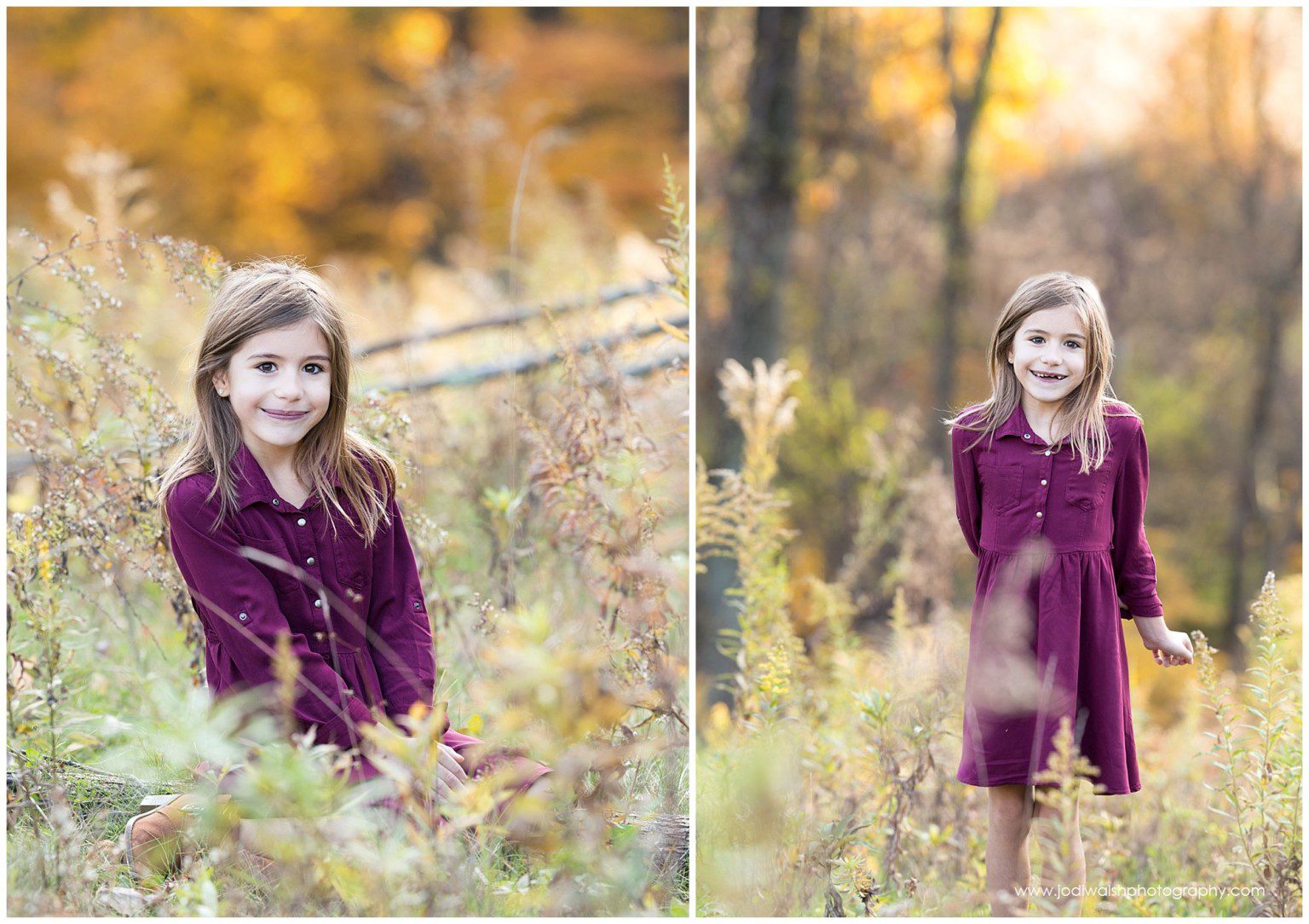Autumn Sisters Session | North Hills Fall Family Portraits