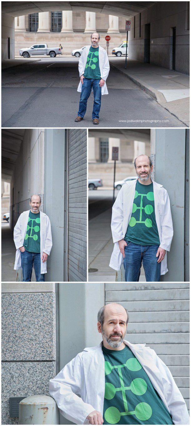 Superhero Headshots | Portraits for a Pittsburgh Author